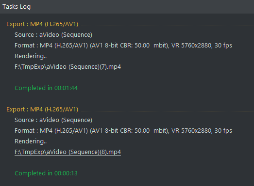 AV1 export SVT vs NVEnc | LWKS Forum
