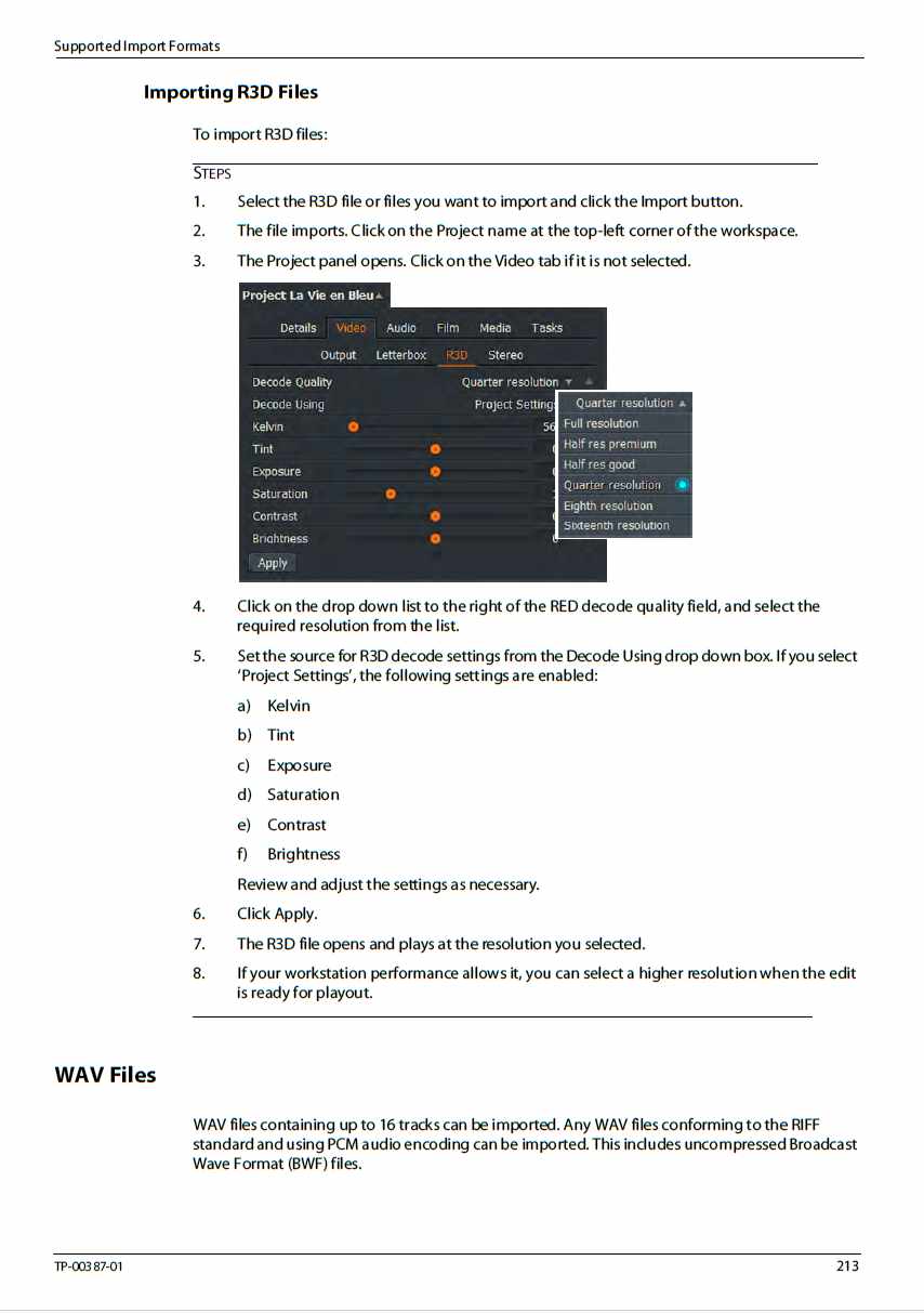 Importing R3d files | LWKS Forum