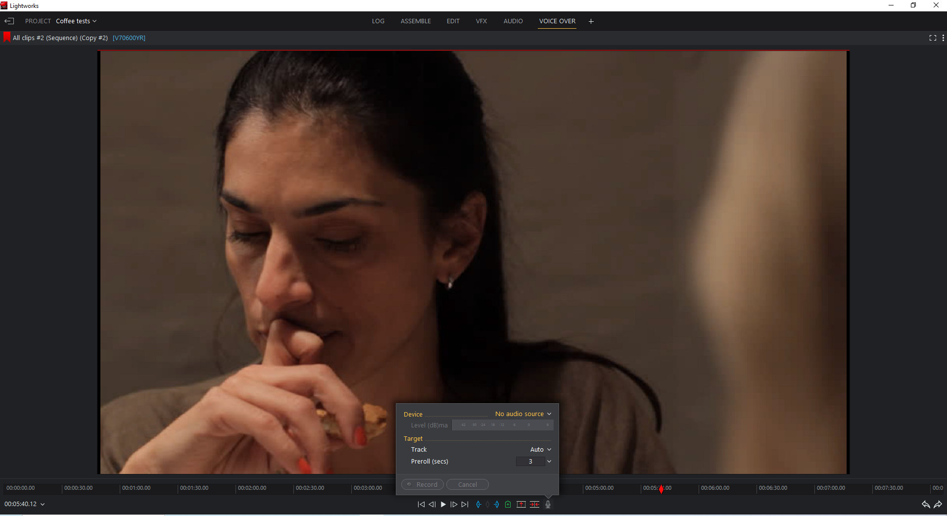 Voice Over (on full screen) | LWKS Forum